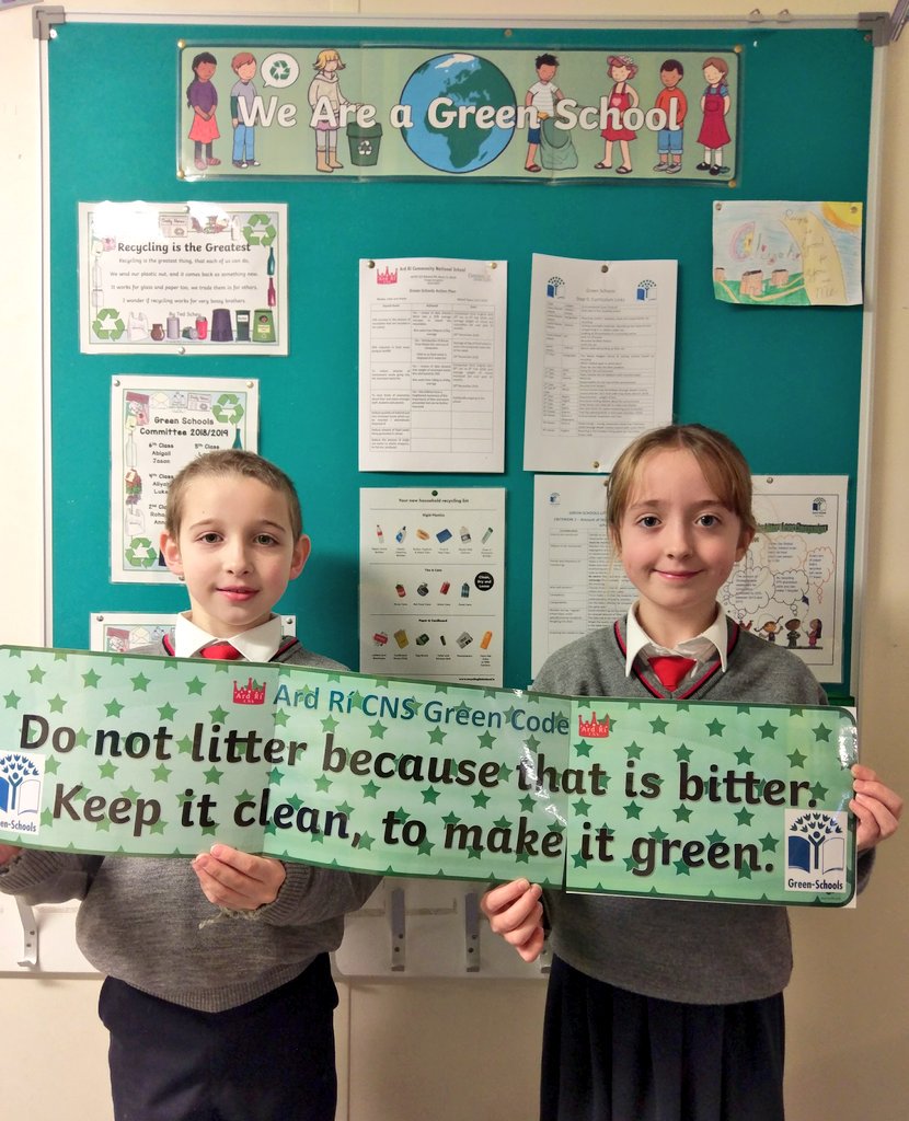 Green Schools Flag | Ard Ri CNS